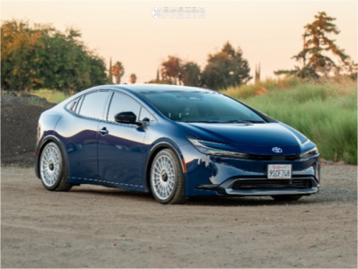 2024 Toyota Prius with 18x8.5 35 Rotiform Las-r and 235/40R18 Lancaster ...