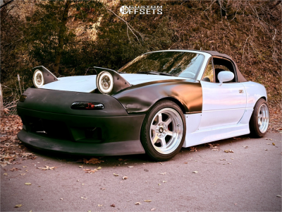 1996 Mazda Miata with 15x8 0 MST Time Attack and 195/45R15 Toyo Tires ...