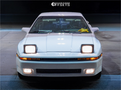 1987 Toyota Supra with 18x8 38 BBS Ch-r and 235/40R18 Summit Ultramax ...