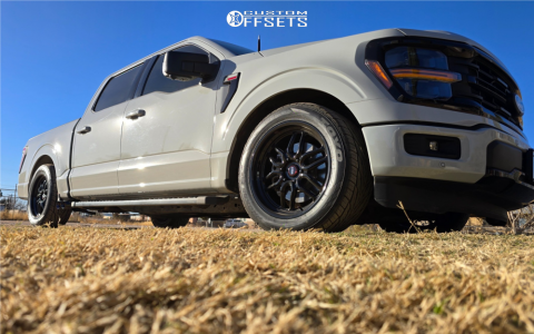 2024 Ford F-150 with 20x10 38 Weld Racing Laguna 6 Drag and 295/45R20 ...