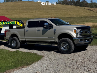2017 Ford F-250 Super Duty with 17x8.5 0 Method Mr315 and 35/12.5R17 ...