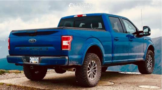 2018 Ford F-150 with 18x8.5 44 OEM Wheels Stock and 35/12.5R18 Toyo ...