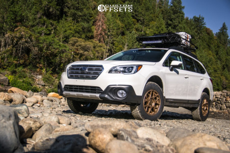 2017 Subaru Outback Wheel Offset Flush Lifted | 497495 | TrailBuilt Off ...