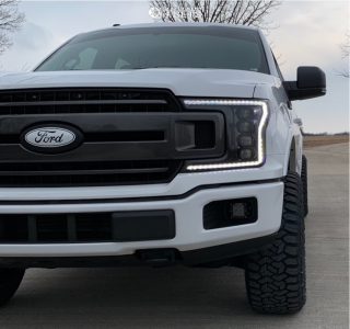2018 Ford F-150 with 20x10 -19 Hostile Rage and 33/12.5R20 Fury Offroad ...