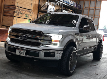 2018 Ford F-150 with 22x12 -51 Cali Offroad Switchback and 305/40R22 ...