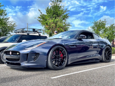 2016 Jaguar F-Type with 20x9 35 Vertini Rf1.2 and 255/35R20 Pirelli ...