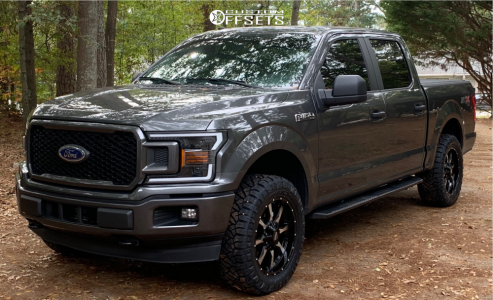 2018 Ford F-150 with 20x9 18 Moto Metal Mo970 and 33/11.5R20 Nitto ...