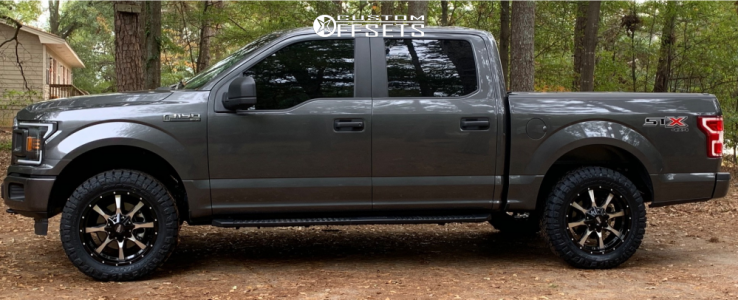 2018 Ford F-150 with 20x9 18 Moto Metal Mo970 and 33/11.5R20 Nitto ...