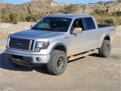 2012 Ford F-150 with 17x10 -24 Moto Metal MO962 and 33/12.5R17 Venom ...