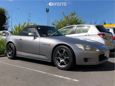 2000 Honda S2000 with 17x8 45 Advan Racing RGIII and 235/45R17 Yokohama ...