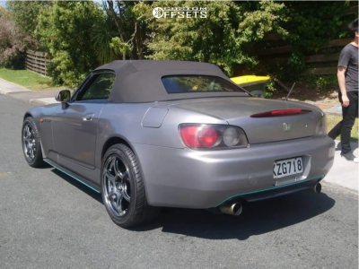 2000 Honda S2000 with 17x8 45 Advan Racing RGIII and 235/45R17 Yokohama ...