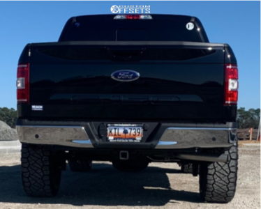 2019 Ford F-150 with 20x9 12 Vision Bomb and 35/12.5R20 Nitto Ridge ...