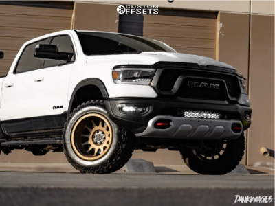 2019 Ram 1500 with 20x12 -52 Method Mr605 and 35/12.5R20 RBP Repulsor ...