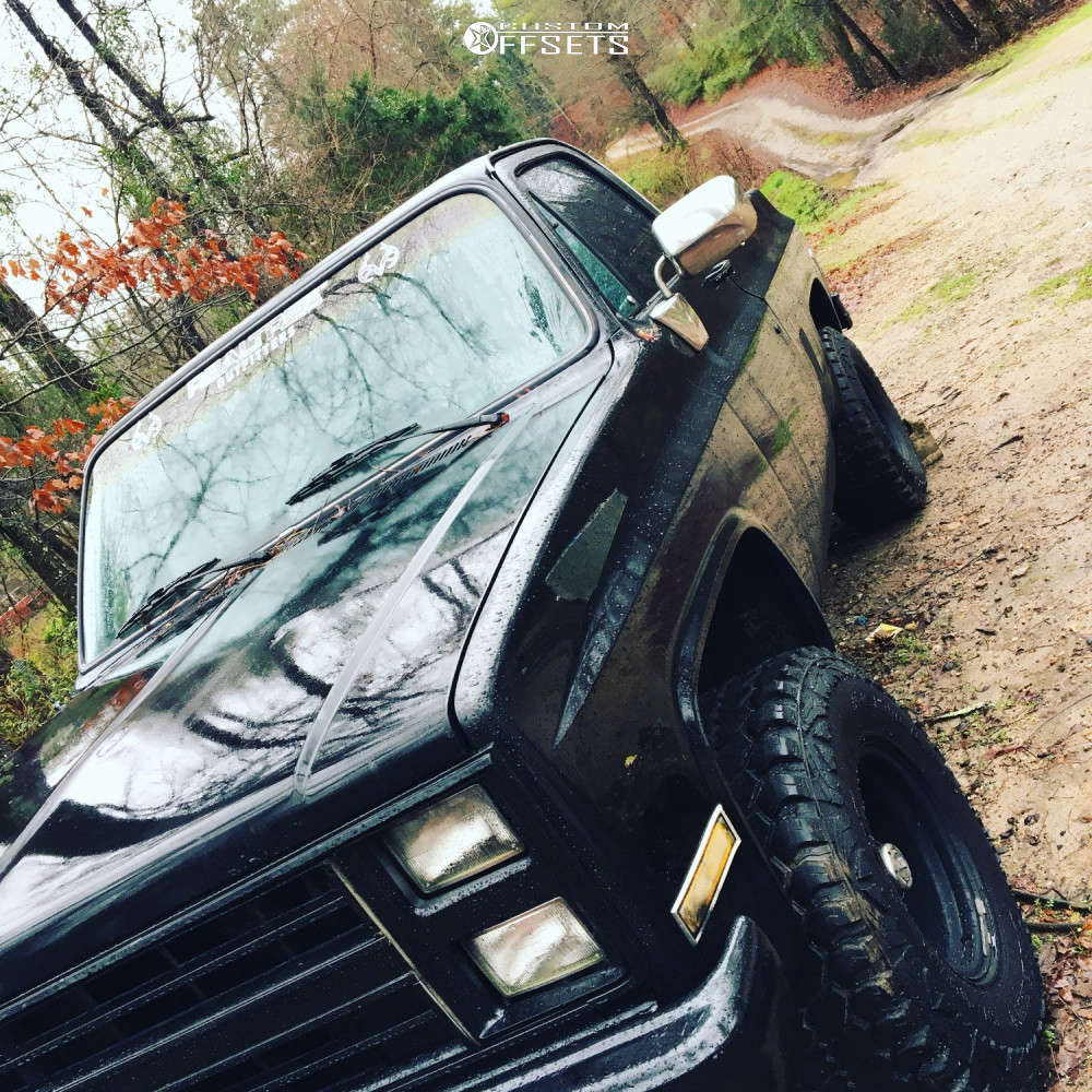 1986 Chevrolet K10 Pickup with 15x10 -38 Bart Wheels Super Trucker and ...