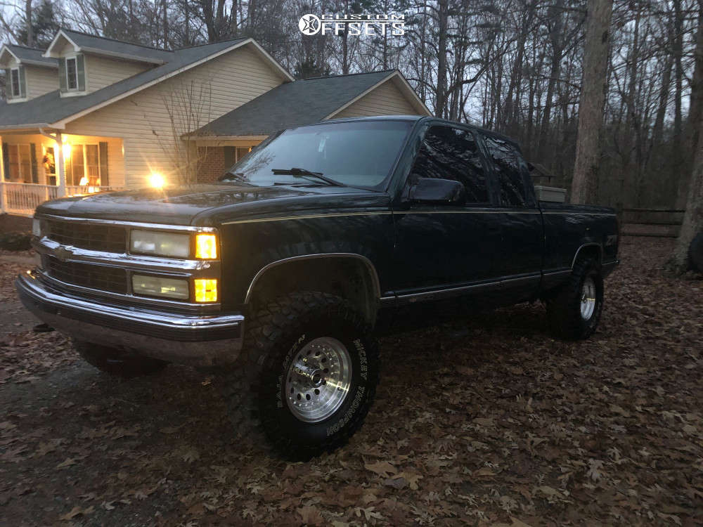 1998 Chevrolet K1500 with 15x8 -19 American Racing Outlaw Ii and 33/12 ...