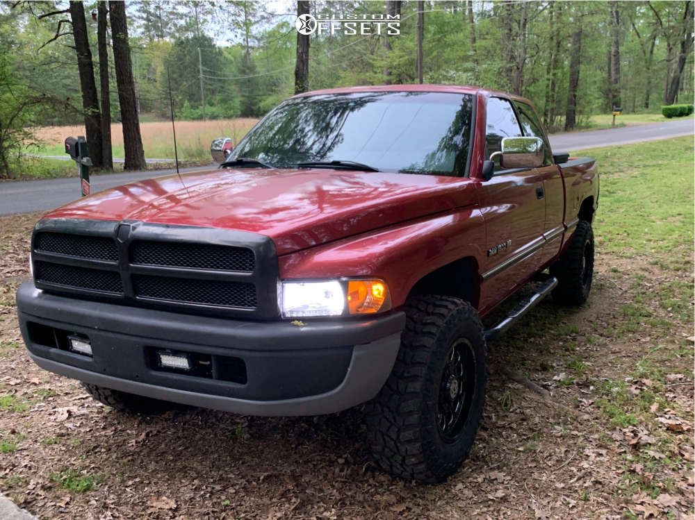1997 Dodge Ram 1500 with 17x9 0 Anthem Off-Road Intimidator and 285 ...