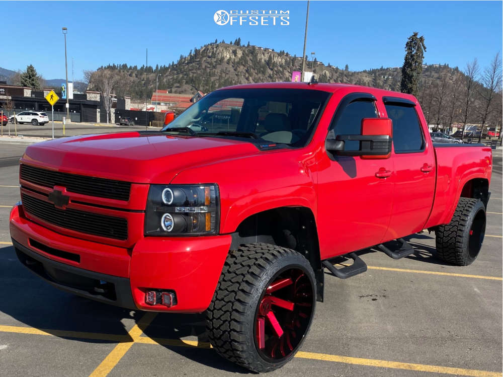 2008 Chevrolet Silverado 2500 HD with 24x14 -81 ARKON OFF-ROAD Lincoln ...