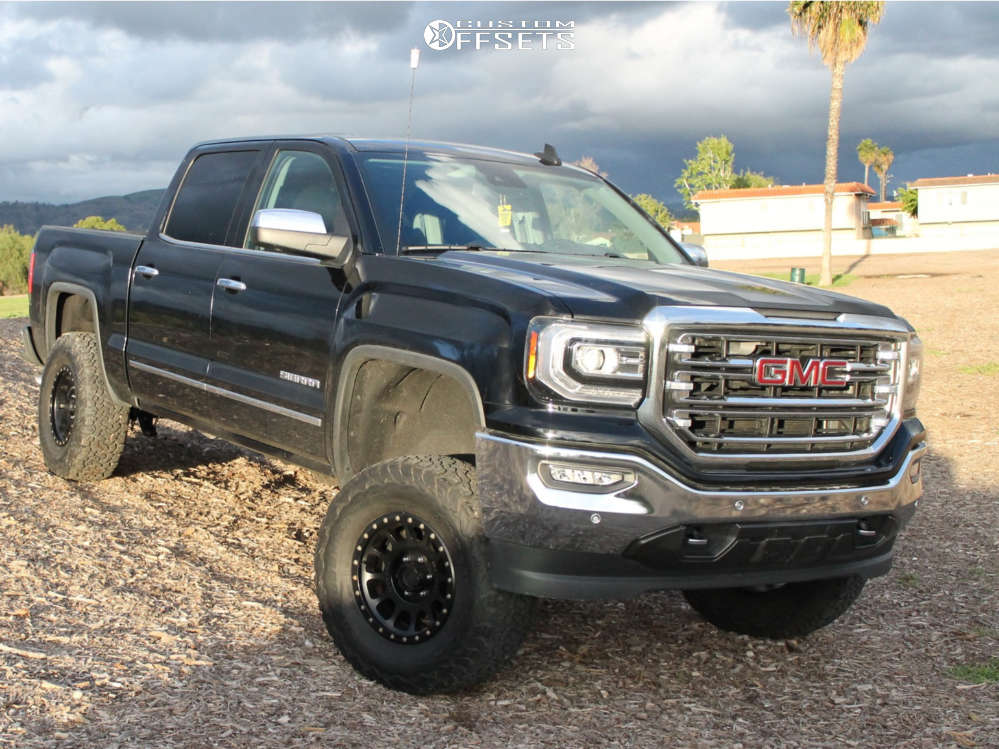 2017 GMC Sierra 1500 with 17x8.5 0 Method Nv and 35/12.5R17 BFGoodrich ...