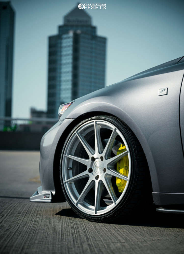 2015 Lexus IS350 with 19x8.5 30 Vertini Rf1.1 and 225/35R19 Achilles ...