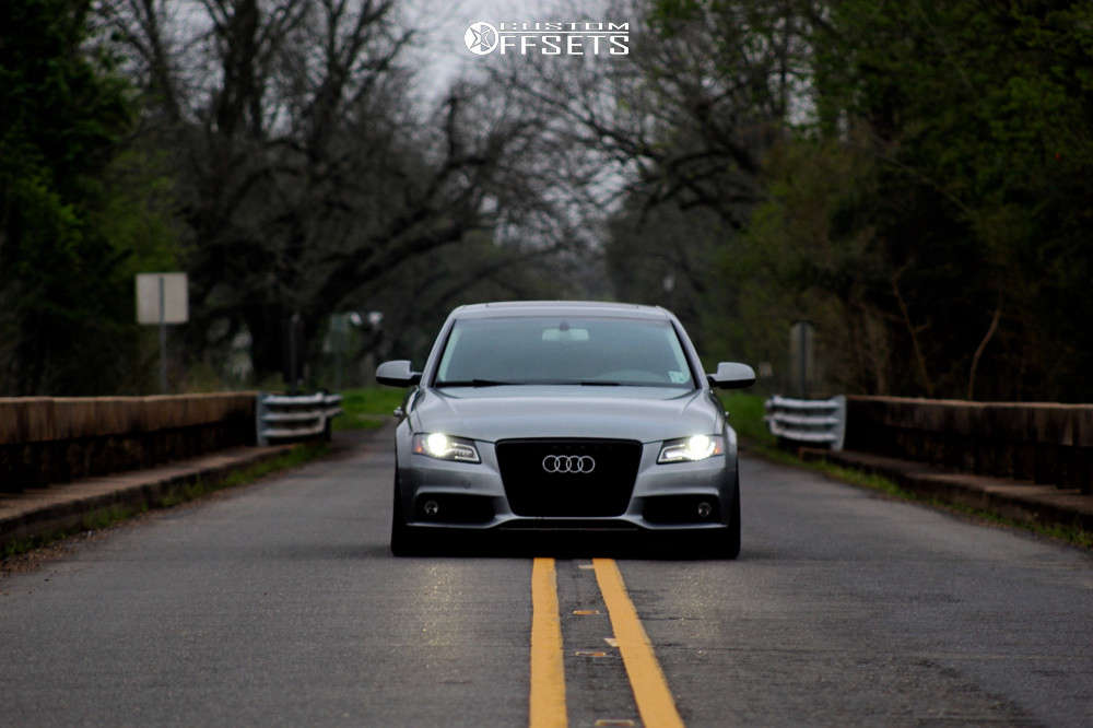 2010 Audi A4 Quattro with 19x9.5 40 Avant Garde M621 and 255/35R19 ...
