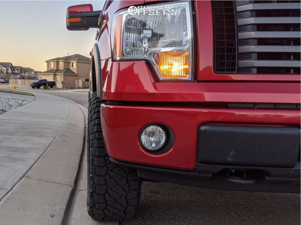 2012 Ford F-150 with 20x9 13 Fuel Torque and 275/60R20 Nitto Ridge ...