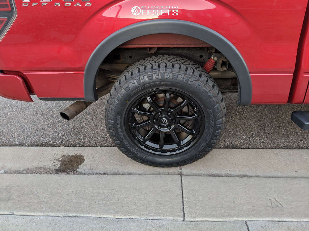 2012 Ford F-150 with 20x9 13 Fuel Torque and 275/60R20 Nitto Ridge ...