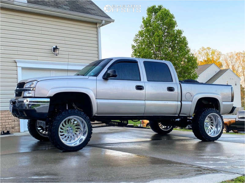 2004 Chevrolet Silverado 1500 with 22x14 -73 American Force Flex Ss and ...