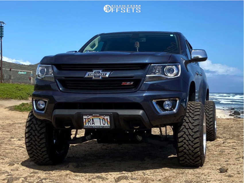 2018 Chevrolet Colorado with 22x12 -51 Fuel Forged FF26 and 275/55R22 ...