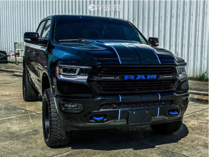 2020 Ram 1500 with 20x9 -8 Mayhem Cogent and 305/55R20 AMP Terrain ...