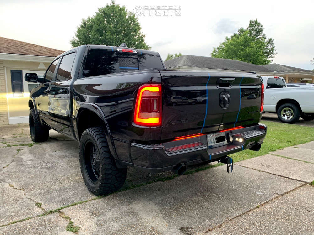 2020 Ram 1500 with 20x9 -8 Mayhem Cogent and 305/55R20 AMP Terrain ...
