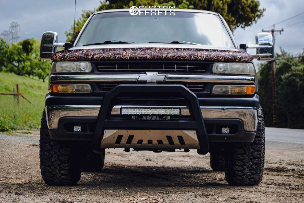 1999 Chevrolet Silverado 1500 with 16x10 -25 Pro Comp 69 and 305/70R16 ...