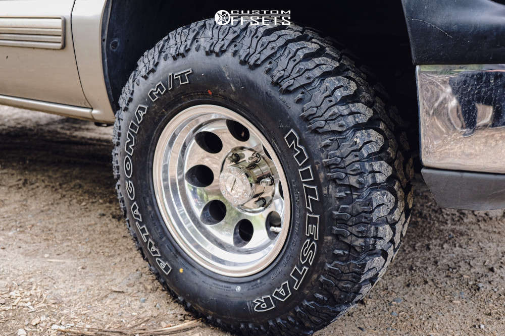1999 Chevrolet Silverado 1500 with 16x10 -25 Pro Comp 69 and 305/70R16 ...