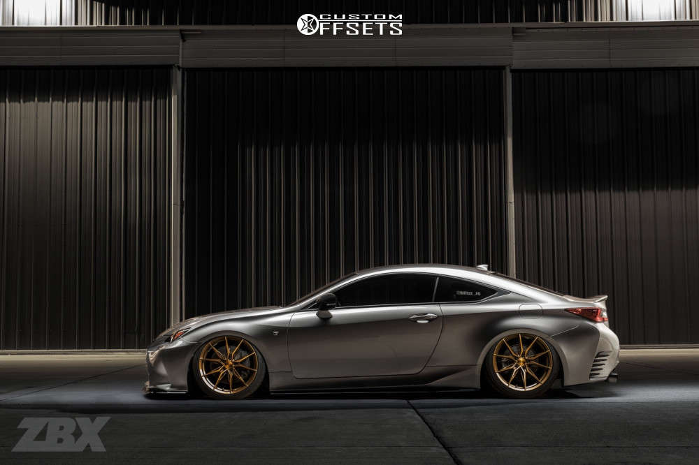 2015 Lexus RC350 with 20x9 35 Rohana Rfx13 and 245/35R20 Toyo Tires ...
