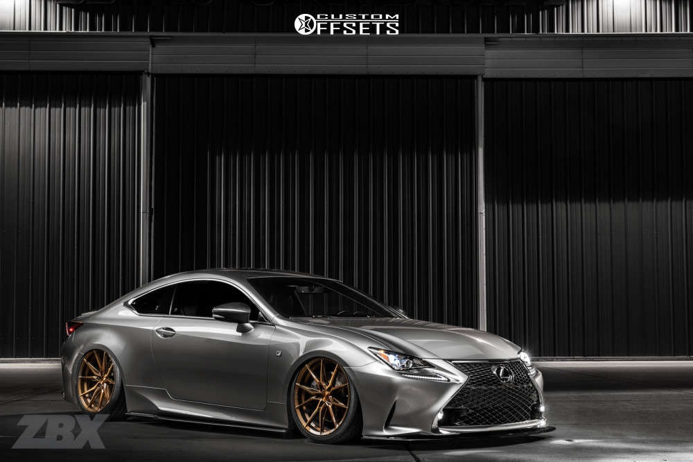2015 Lexus RC350 with 20x9 35 Rohana Rfx13 and 245/35R20 Toyo Tires ...