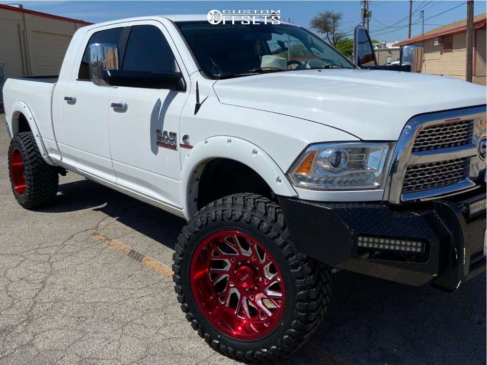 2015 Ram 2500 with 22x12 -45 Tuff T4b and 37/13.5R22 Atturo Trail Blade ...