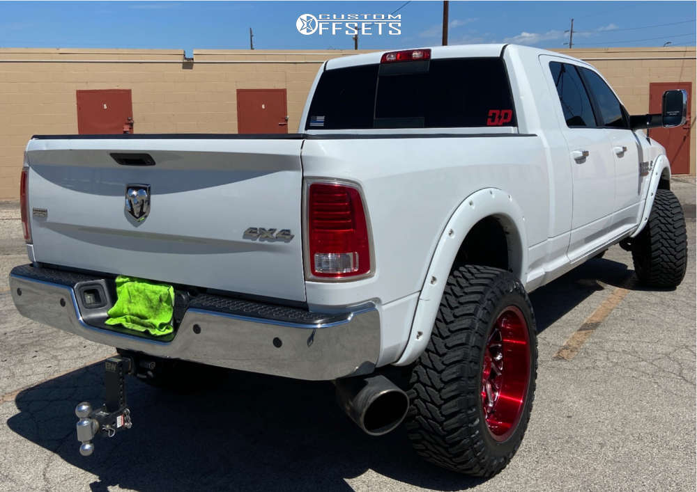 2015 Ram 2500 with 22x12 -45 Tuff T4b and 37/13.5R22 Atturo Trail Blade ...