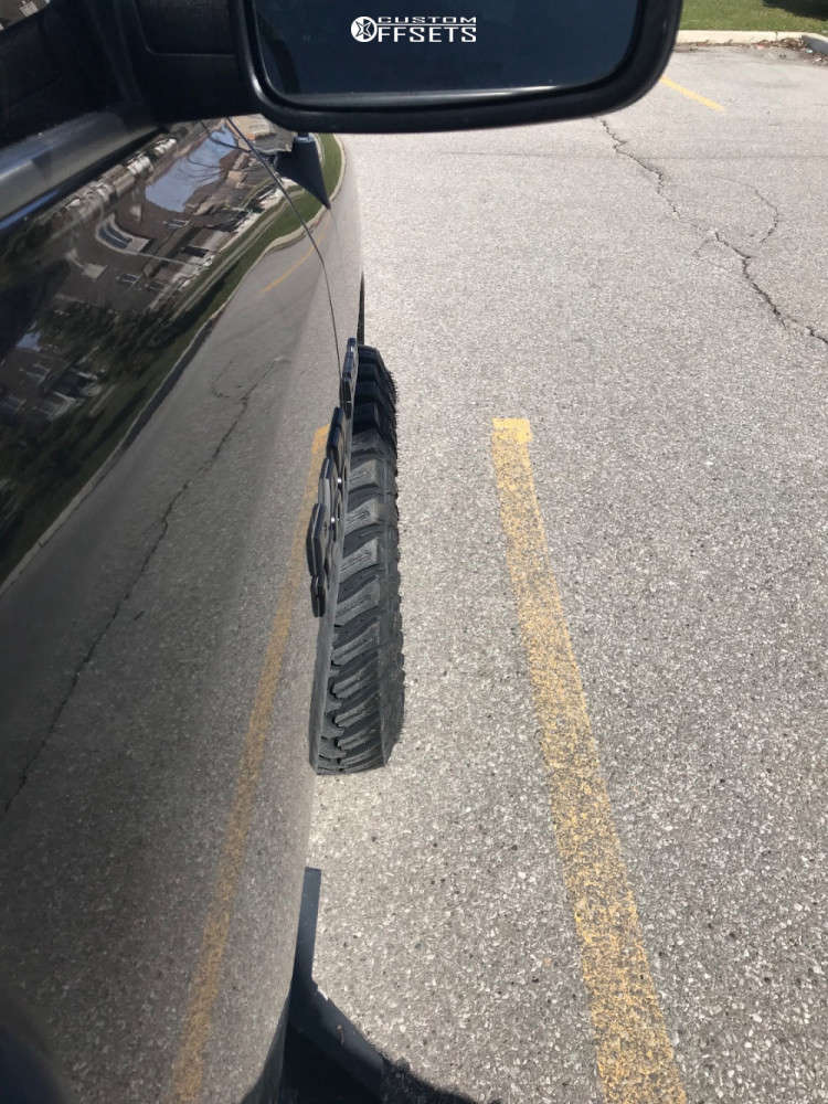 2017 Ram 1500 with 17x9 -6 Pro Comp Series 45 and 33/12.5R17 Atturo ...