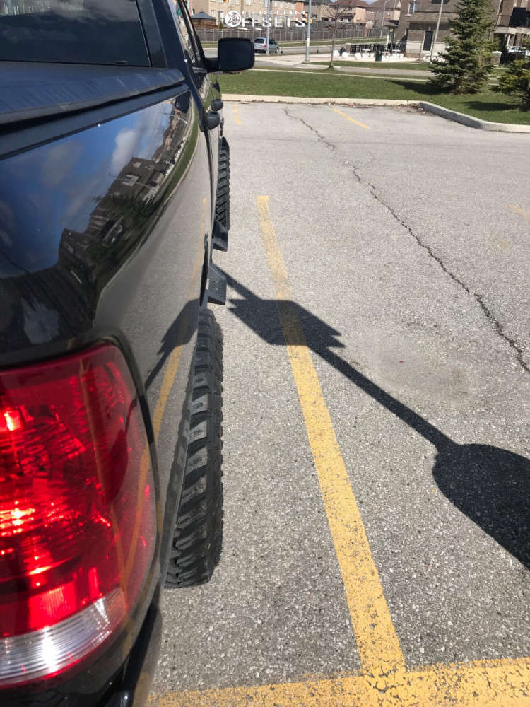 2017 Ram 1500 with 17x9 -6 Pro Comp Series 45 and 33/12.5R17 Atturo ...