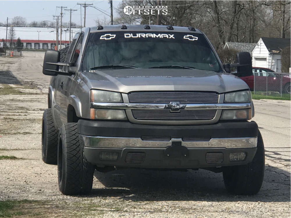 2003 Chevrolet Silverado 2500 HD with 20x12 -51 Cali Offroad Switchback ...