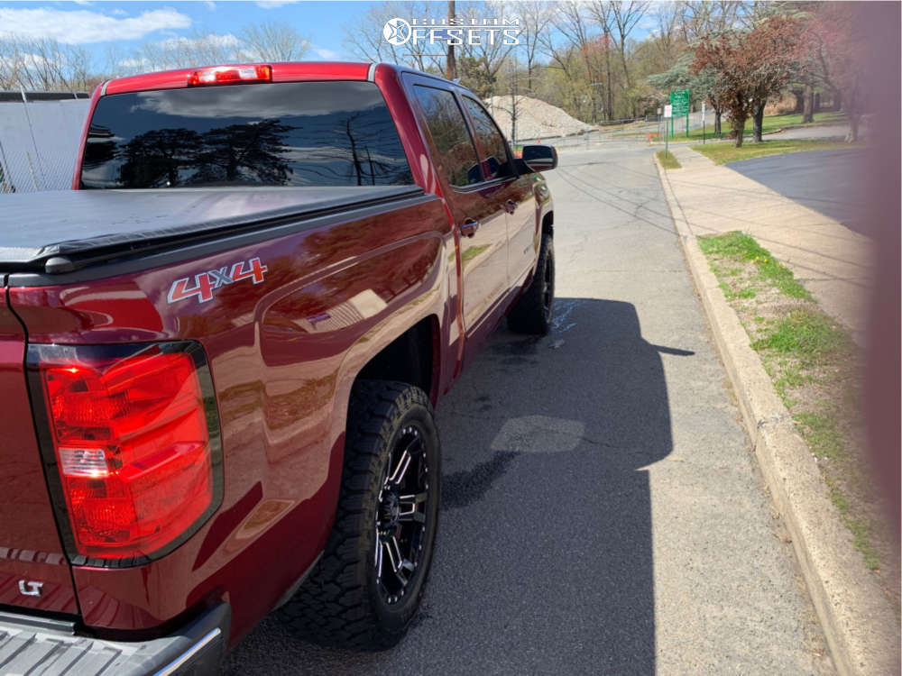 2017 Chevrolet Silverado 1500 with 20x9 15 Enkei Commander and 33/12 ...