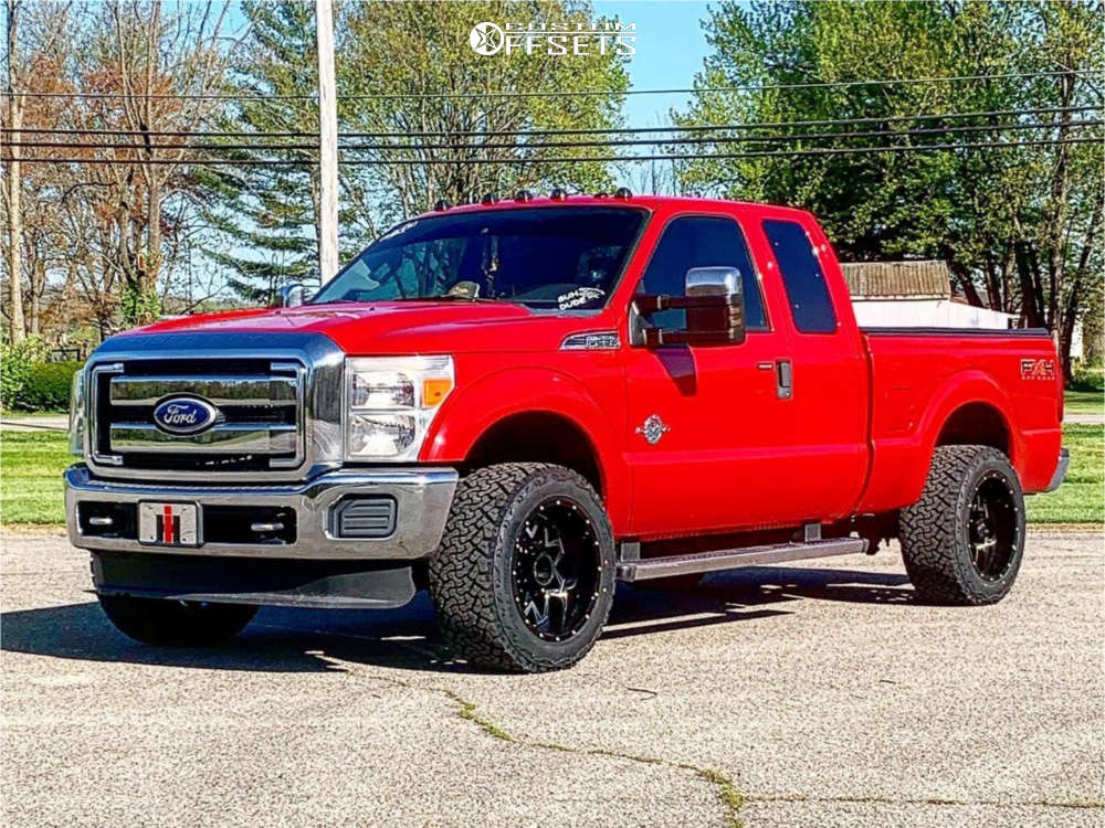 2011 Ford F-250 Super Duty with 20x12 -44 Ultra Carnivore and 33/12 ...