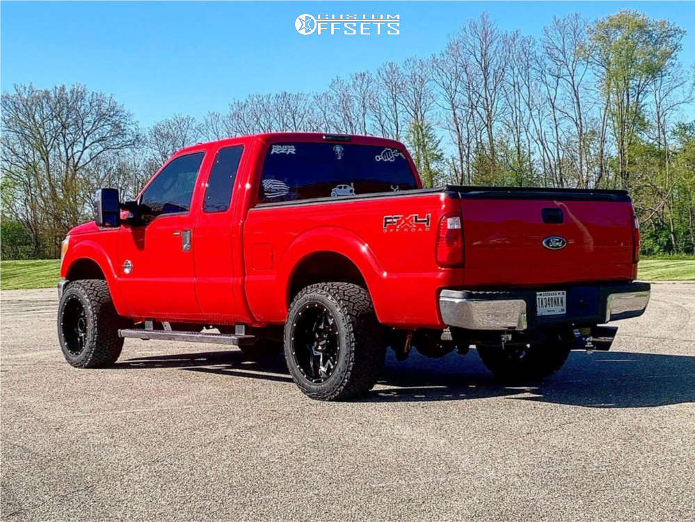 2011 Ford F-250 Super Duty with 20x12 -44 Ultra Carnivore and 33/12 ...