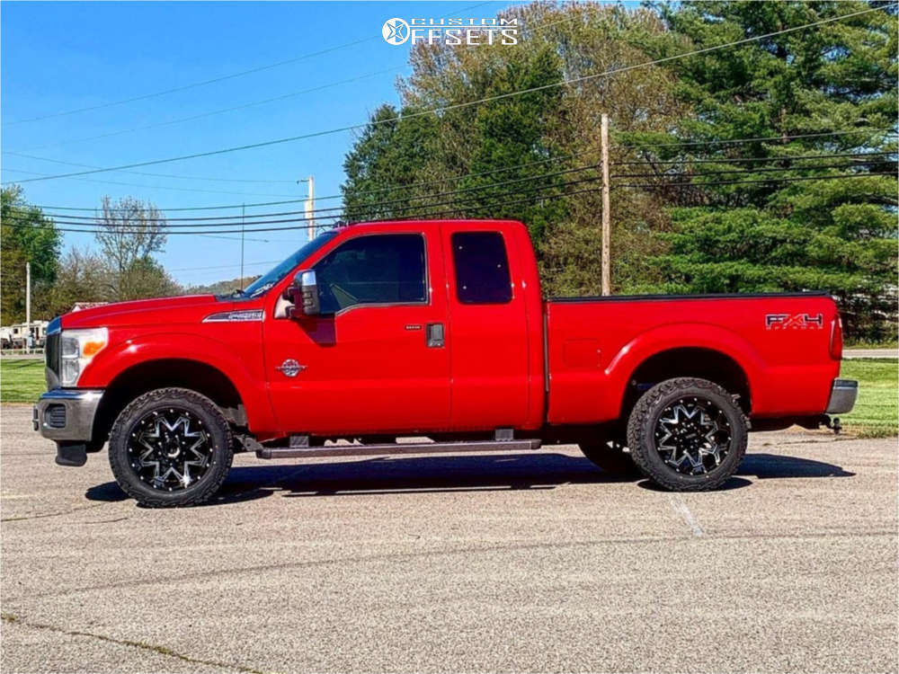 2011 Ford F-250 Super Duty with 20x12 -44 Ultra Carnivore and 33/12 ...
