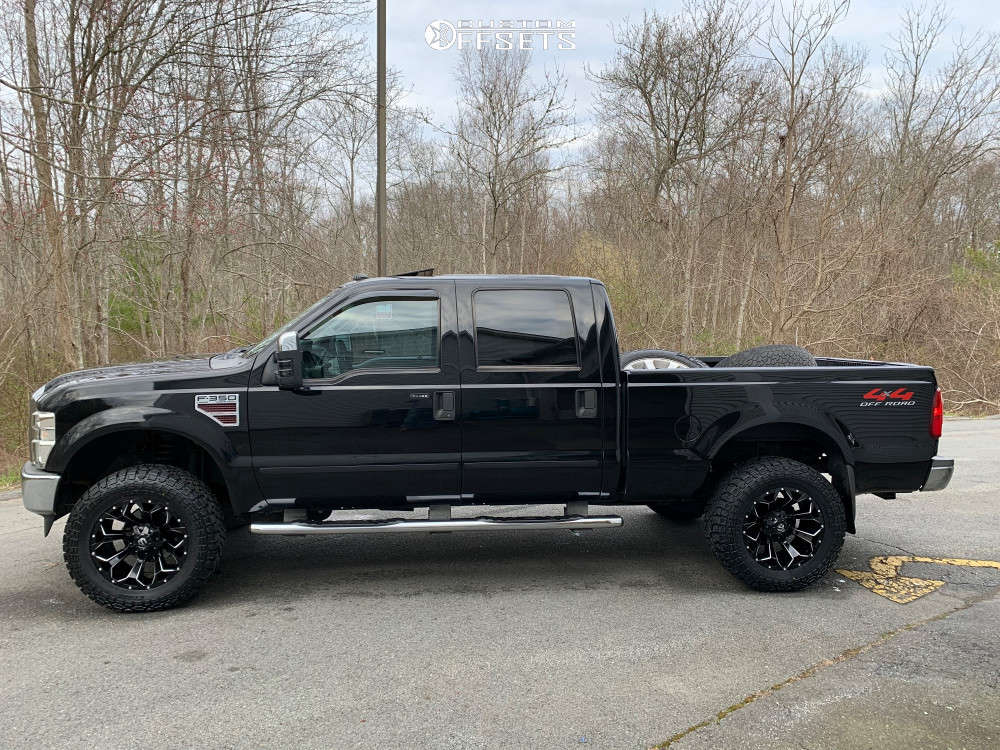 2008 Ford F-350 Super Duty with 20x10 -19 Fuel Assault and 35/12.5R20 ...
