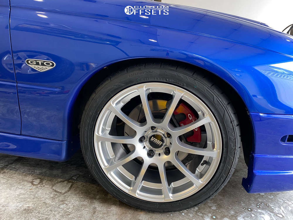 2006 Pontiac GTO with 18x8.5 45 VMR V701 and 245/35R18 Nitto Nt555 G2 and Coilovers | Custom Offsets