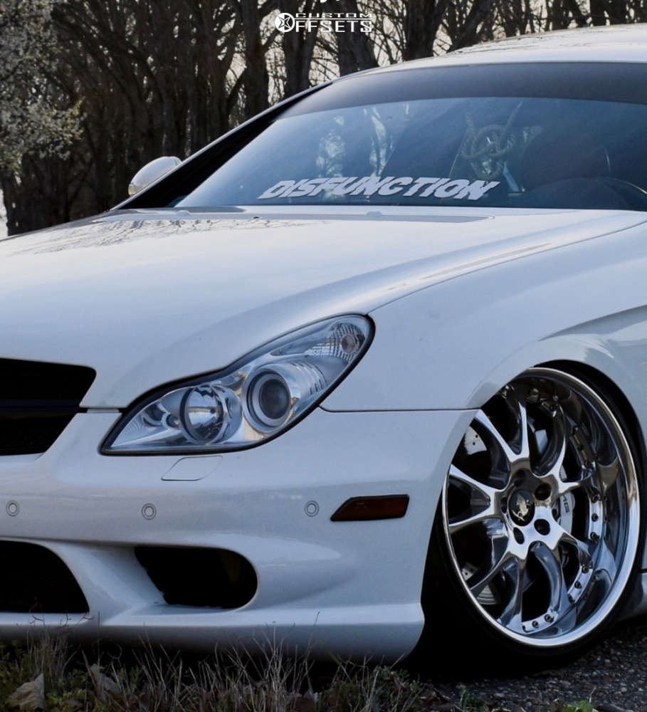 2006 Mercedes-Benz CLS55 AMG with 19x10 15 Riverside Altstadt and 235 ...