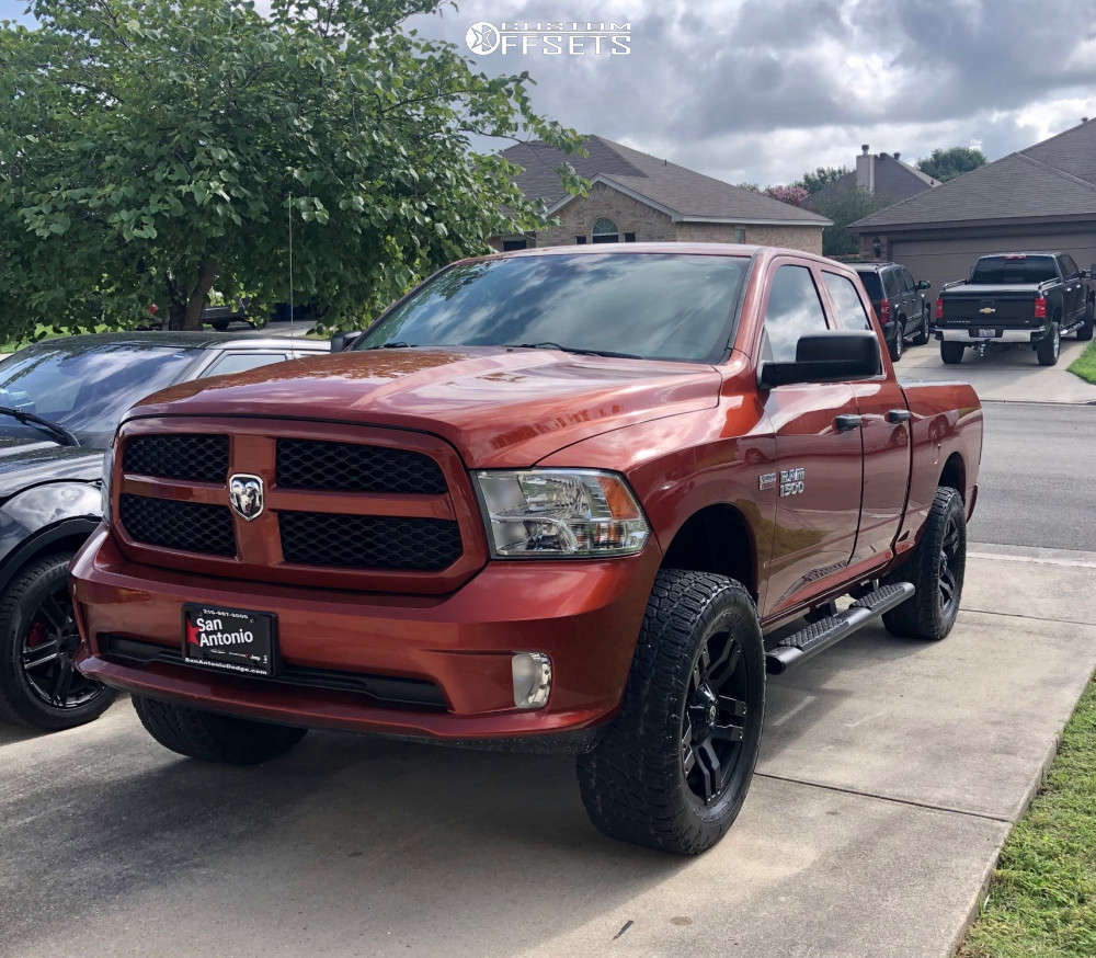 2013 Ram 1500 with 20x9 1 Fuel Pump and 35/12.5R20 Nitto Terra Grappler ...