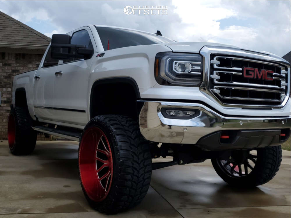 2018 GMC Sierra 1500 with 26x14 -76 Axe Offroad Ax6.2 and 37/12.5R26 ...