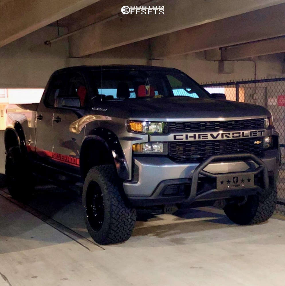 2019 Chevrolet Silverado 1500 with 20x12 -44 Motiv Offroad Millenium ...