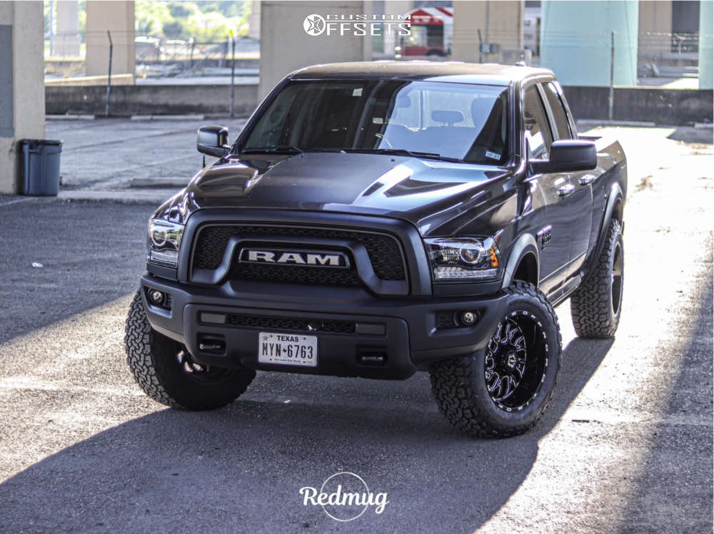 2019 Ram 1500 Classic with 20x10 -25 TIS 544BM and 285/65R20 BFGoodrich ...